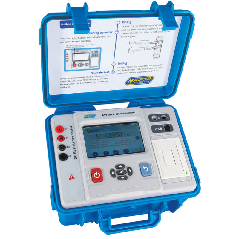 20A Micro-Ohmmeter – Zenith Sales & Calibrations Pty Ltd
