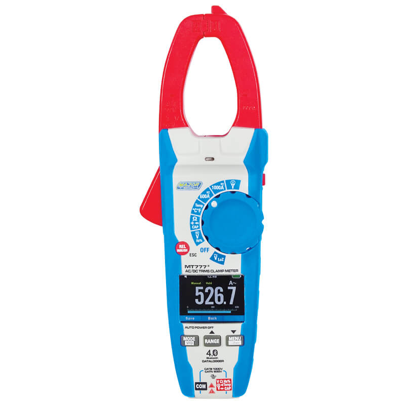 1000A AC/DC TRMS Bluetooth Clamp Meter – Zenith Sales & Calibrations ...