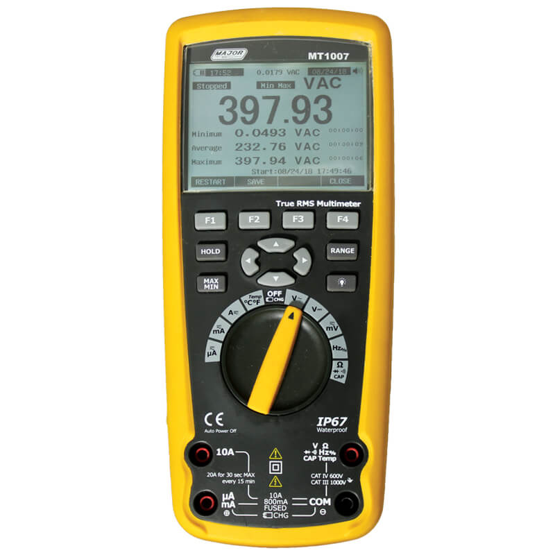 1000V AC/DC IP67 True RMS Multimeter – Zenith Sales & Calibrations Pty Ltd