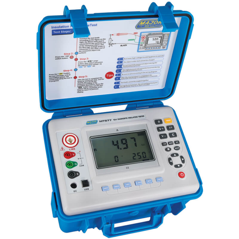 10kV Diagnostic Insulation Tester – Zenith Sales & Calibrations Pty Ltd