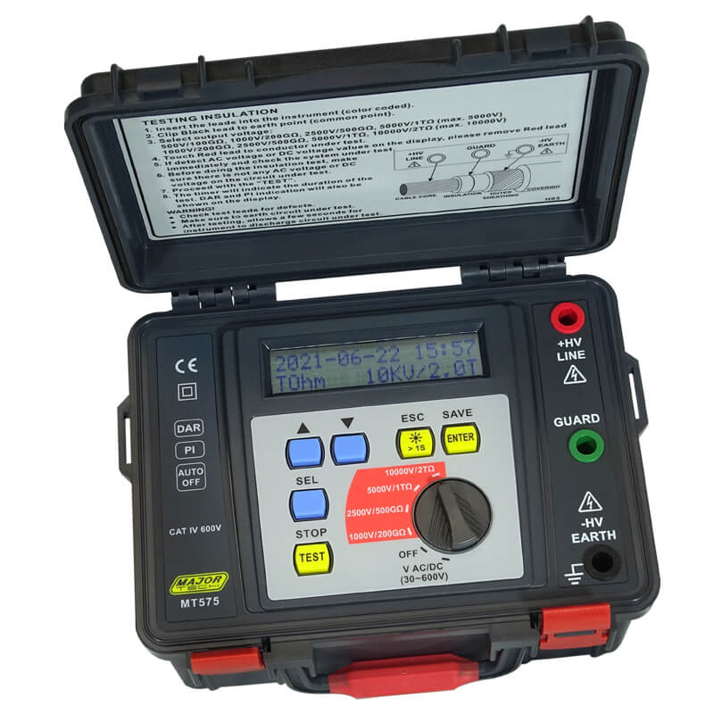 10kV High Voltage Insulation Tester – Zenith Sales & Calibrations Pty Ltd
