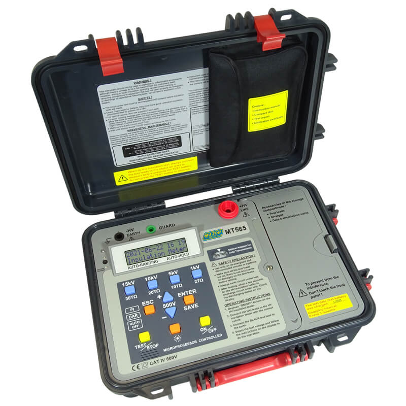 15kV High Voltage Insulation Tester – Zenith Sales & Calibrations Pty Ltd