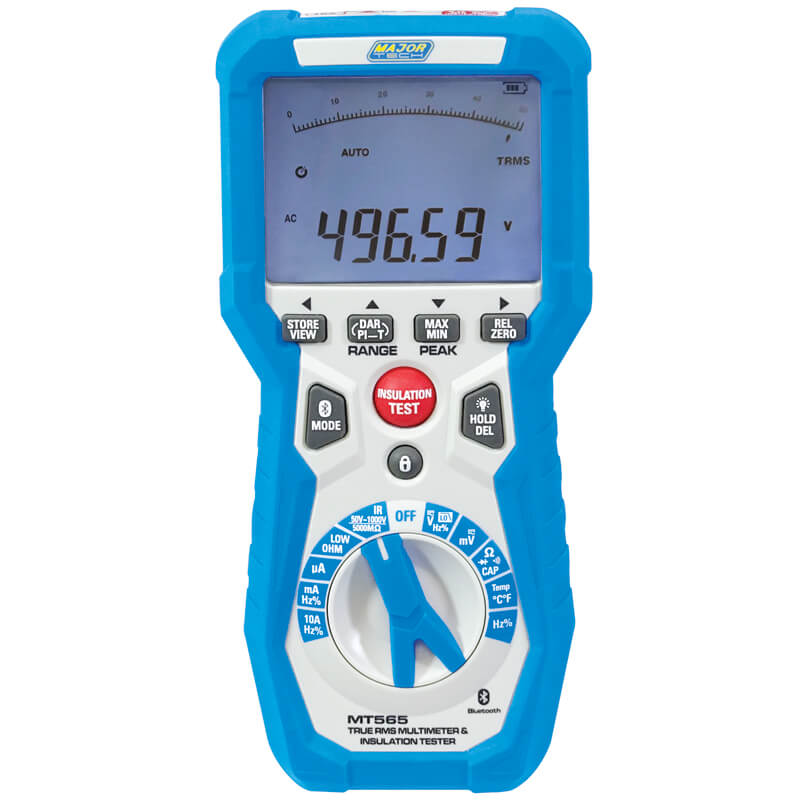 Bluetooth Insulation Tester and Multimeter – Zenith Sales ...